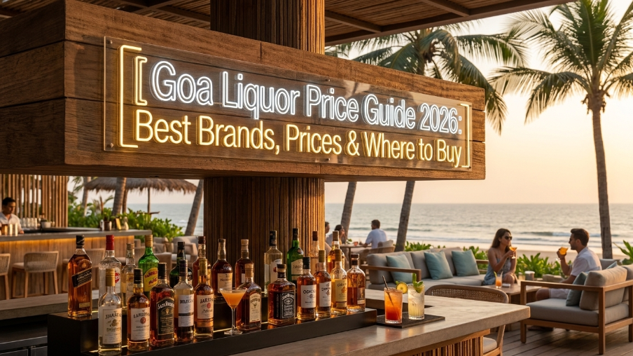 Goa Liquor Price Guide 2026: Best Brands, Prices & Where to Buy